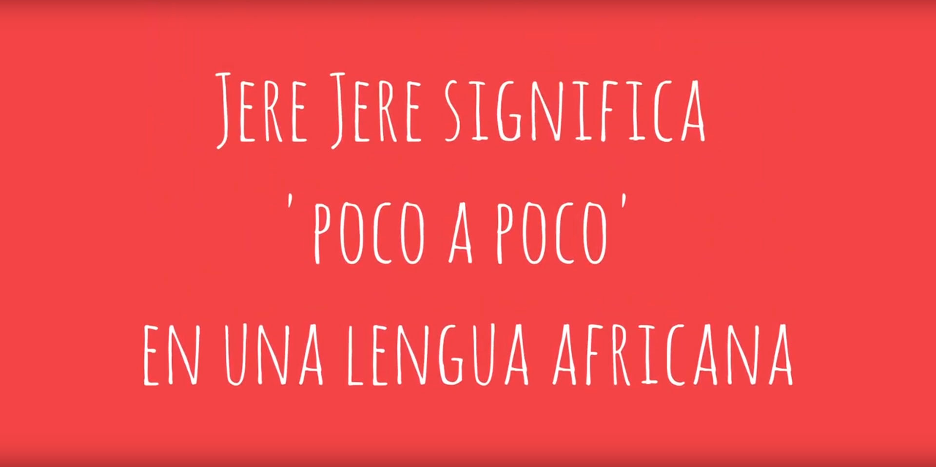Vídeo Jere-Jere. - Diocesana de Valencia