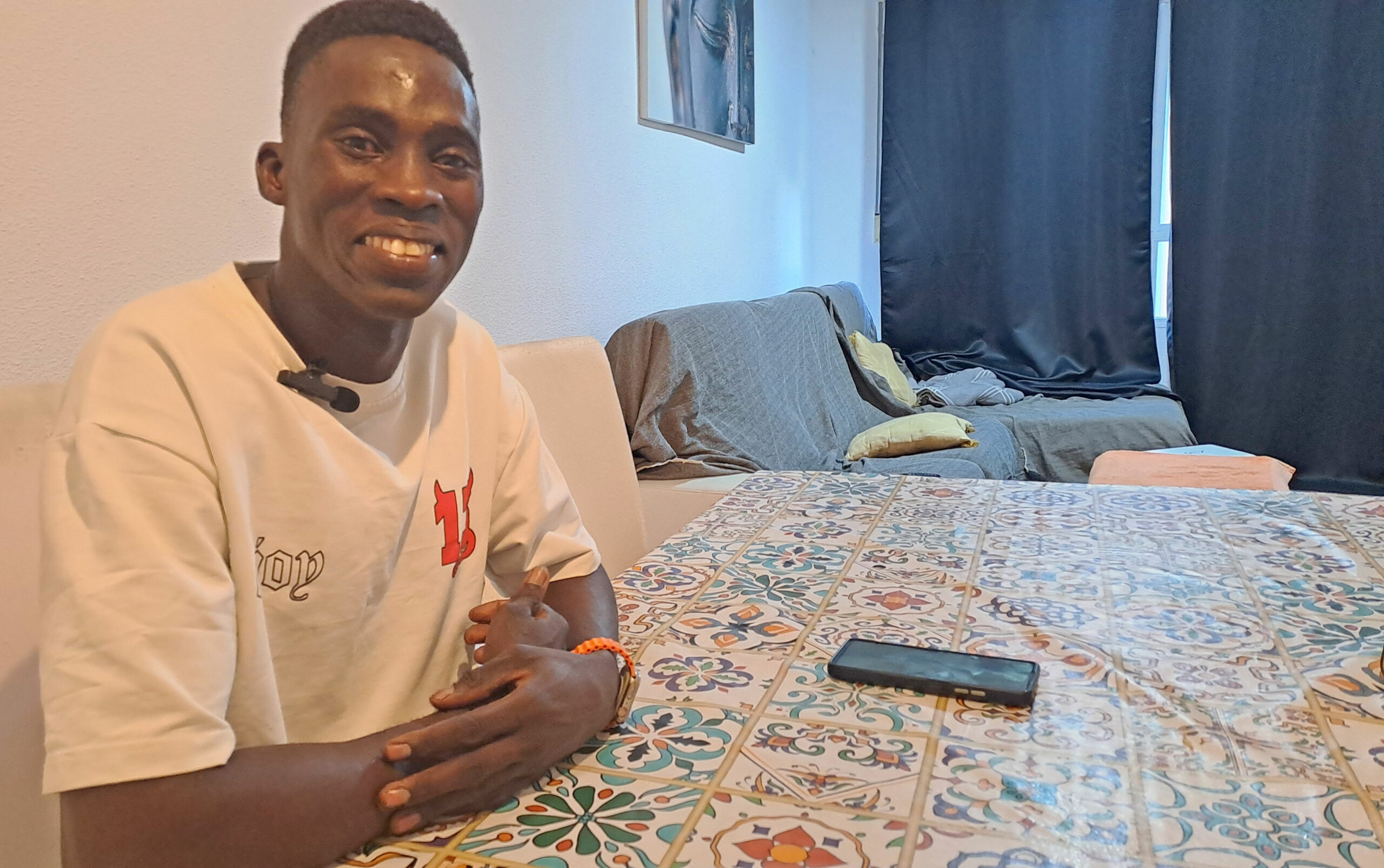 Modou Kebbeh: «Salí de mi país porque quería una vida mejor» - Cáritas ...